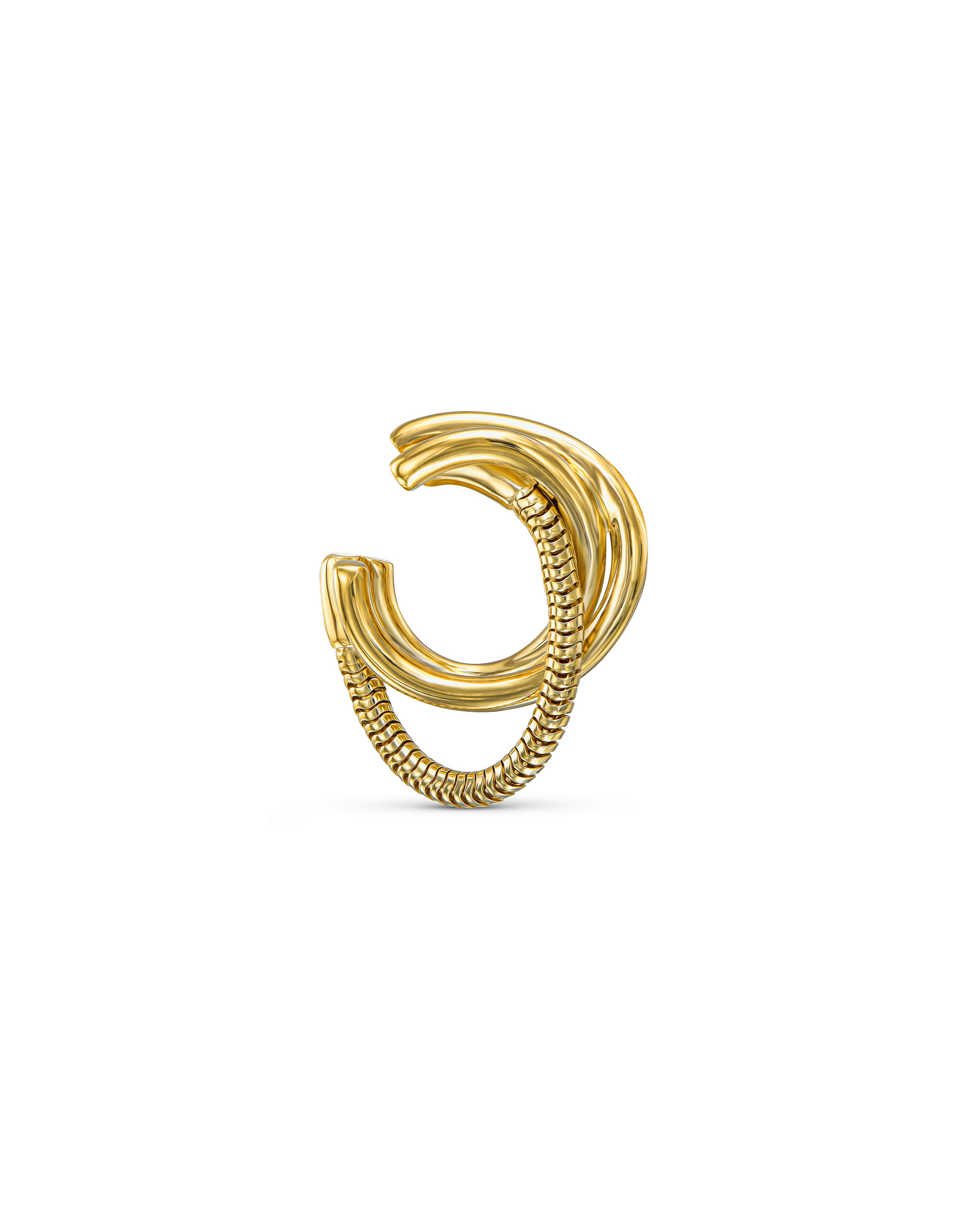 CLEAN CUT CUFF GOLD